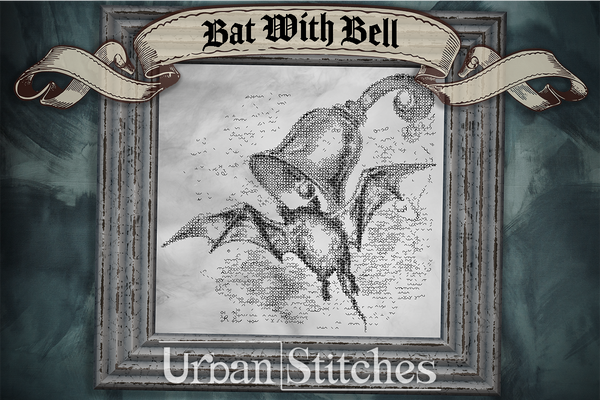 Bat with Bell (1861) – Urban Stitches